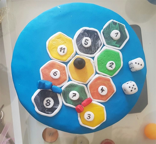 SETTLERS OF CATAN CAKE - Englisch
